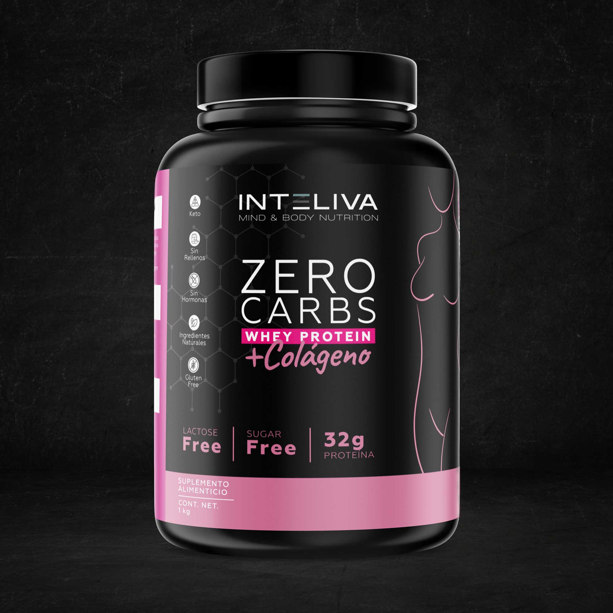 Inteliva Proteina Whey Zero Carbs & Colágeno: La mejor proteina para ...